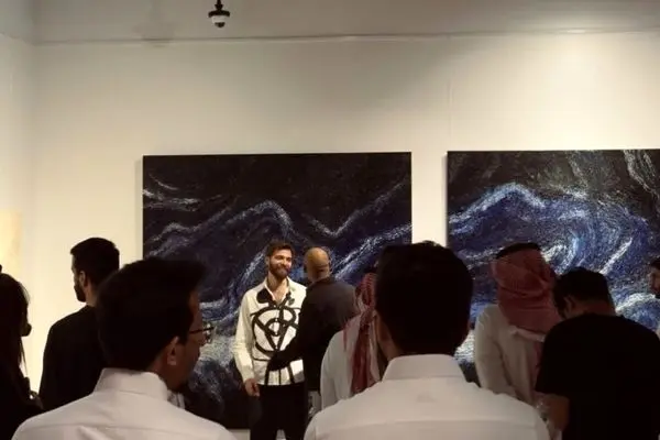 Look: Vlad Pocol's solo exhibition at Ahlam Gallery