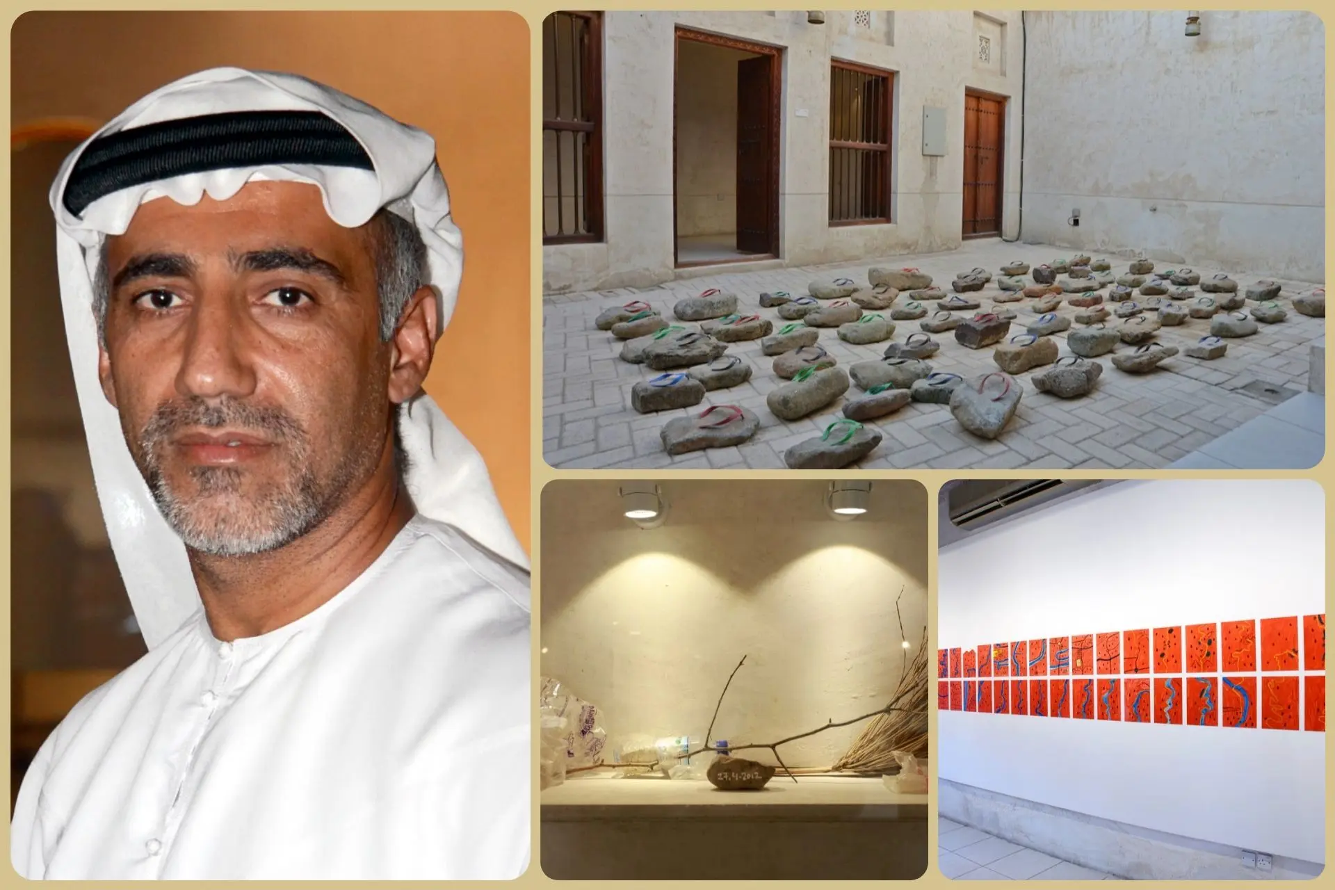 See: A selection of works by Abdullah Al Saadi, UAE representative at ...